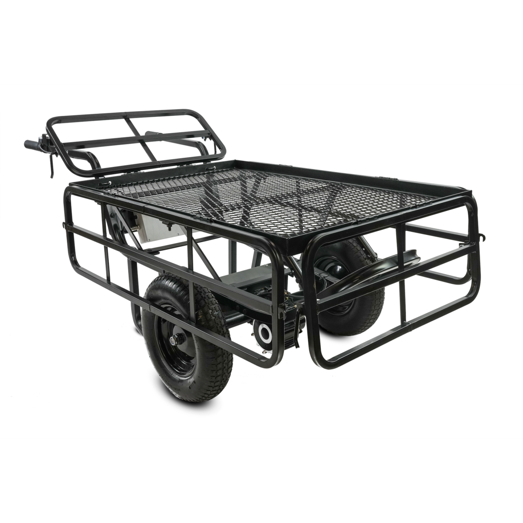 Electric Powered Farm Utility Cart 350 LBS Capacity with Metal Mesh ...